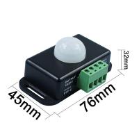 China Mini Infrared LED Controller With PIR Human Body Induction Motion Detection for sale
