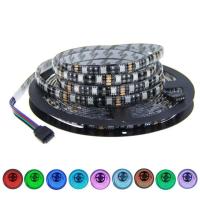 China SMD 5050 12V LED RGB Strip Light , LED Colour Changing Tape 60led Waterproof for sale