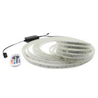 China 110V Remote Control Smart LED Rope Lights , Dimmable Smd LED Flexible Strips 5050 for sale
