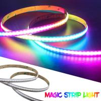 China IP20 Multicolor LED COB Strip Light Flexible Soft 160LEDs/M For Home Decoration for sale