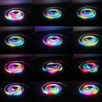 China IP20 Multicolor LED COB Strip Light Flexible Soft 160LEDs/M For Home Decoration for sale