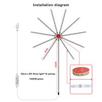 China DIY APP Music Remote Pixel LED Light Strip Firework Dream Color For Christmas for sale