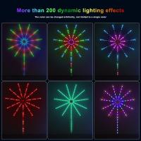 China DIY APP Music Remote Pixel LED Light Strip Firework Dream Color For Christmas for sale