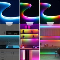 China Full Color RGBW LED COB Strip Light 24V 720LEDs/M For Decoration for sale