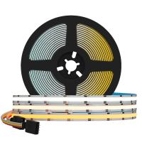 China CCT Tunable White COB Flexible LED Strip High Density Flexible DC 24V for sale