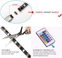 China 60leds / Meter Remote Control LED Strip Light For TV Backlight Bedroom Decortion for sale