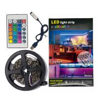 China 60leds / Meter Remote Control LED Strip Light For TV Backlight Bedroom Decortion for sale