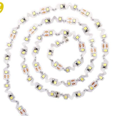 China OEM 2835 S Shape LED Strip  , White LED Rope Lights 60leds/M For Advertising Signs for sale