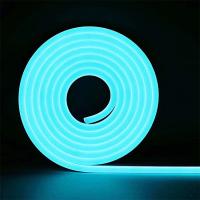 China Waterproof IP67 LED Neon Strip Light , RGB LED Neon Flex Rope DC12V AC110V AC220V for sale