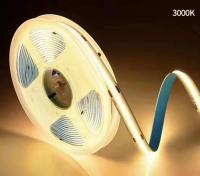 China 12V 24V LED COB Strip Light Single Colour Flexible 3000K 4000K 6500K for sale