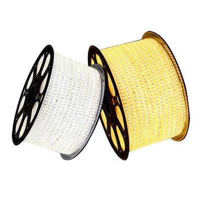 China Ac110v Single Color Led Strip 220v Monochrome Light Strip Highlight Double Row Lamp Beads for sale