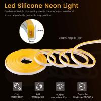 China Dc 12v 600leds 6*12mm PVC Neon LED Strip Light Waterproof Flexible LED Light Strip for sale