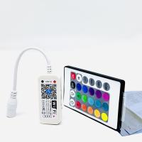 China Rf 24 Key Wifi 3 Channels RGB LED Controller 16 Million Colors Buletooth For Strip Light for sale