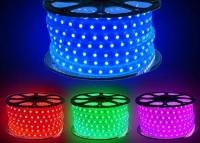 China RGB 5 Meter 5050 LED SMD Strip Light 220V 110V for sale