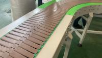 China Stainless Steel Slat Chain Conveyor for Bottles for sale