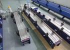 China Hot Sale Plastic Slat Chain Conveyor Slat Conveyor for Bottles Conveying for sale