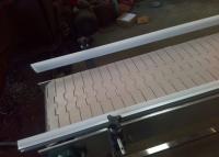 China Hot Sale Plastic Slat Chain Conveyor Slat Conveyor for Bottles Conveying for sale
