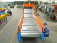 China Stainless Steel Inclined Slat Chain Conveyor for Sale for sale