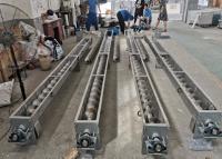 China Stainless Steel or Carbon Steel Inclined Screw Conveyor for Conveying Materials for sale