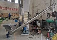 China Stainless Steel or Carbon Steel Inclined Screw Conveyor for Conveying Materials for sale