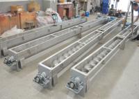 China Stainless Steel or Carbon Steel Inclined Screw Conveyor for Conveying Materials for sale
