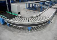 China Professional Stainless Steel Powered Roller Conveyor with Adjustable Speed for sale