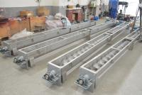 China Carbon Steel U Type Horizontal Screw Conveyor for Powder and Granular Materials for sale