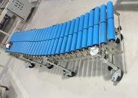 China Stainless Steel Motorized Flexible Extendable Roller Conveyor for Industry for sale