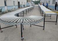 China Zhengzhou Generate Machinery Stainless Steel Flexible Gravity Rolling Conveyor for Sale for sale