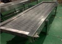 China Stainless Steel Slat Chain Conveyor for Freezer Assembly Line for sale