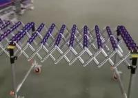 China Unpowered Flexible Roller Conveyor Skate Wheel Conveyor for Conveyor System for sale