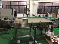 China Zzgenerate Slat Chain Conveyor System Accumulating Table for Cans/Bottles for sale