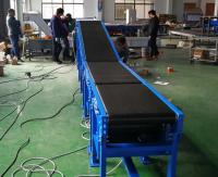 China Customizable Speed PVC or PU Belt Conveyor with Adjustable Height for sale