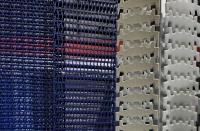 China Aluminum Frame Wire Mesh Belt Conveyor for Material Transfer for sale
