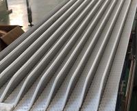 China Aluminum Frame Wire Mesh Belt Conveyor for Material Transfer for sale