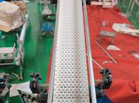 China Aluminum Frame Wire Mesh Belt Conveyor for Material Transfer for sale