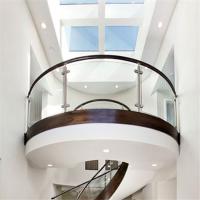 China Modern Glass Balustrade Railing 10mm Tempered for Apartment Balcony Deck Terrace Staircase for sale
