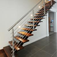China Rod Bar Steel Balcony Railings Indoor Stair Rail 38mm 42.4mm 50.8mm for Apartment Deck Terrace for sale