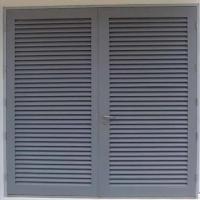 China Anti Theft Outdoor Aluminum Sun Shade Louvres Windproof Custom Size 6063 Alloy for sale