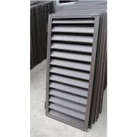 China Anti Theft Outdoor Aluminum Sun Shade Louvres Windproof Custom Size 6063 Alloy for sale