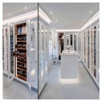 China MDF Plastic Bedroom Sliding Wardrobe Modern Metal Solid Wood for sale