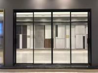 China Custom Aluminum Sliding Patio Door with Double Tempered Glass 60 Colors for sale