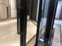 China Custom Aluminum Sliding Patio Door with Double Tempered Glass 60 Colors for sale