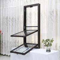 China Double Hung Sash Aluminum Up Down Sliding Windows Vertical Style for sale