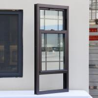 China Double Hung Sash Aluminum Up Down Sliding Windows Vertical Style for sale