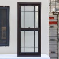 China Double Hung Sash Aluminum Up Down Sliding Windows Vertical Style for sale