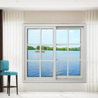 China New Apartment Customized Upvc Sliding Windows Latest Grill Design for sale