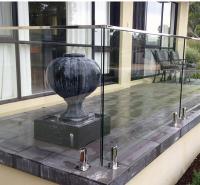 China Stainless Steel Frameless Glass Balustrade 304 316 Indoor Outdoor Railing for sale