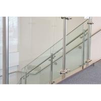China Stainless Steel Frameless Glass Balustrade 304 316 Indoor Outdoor Railing for sale