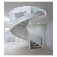 China Customize Luxury Modern Small Spiral Stair Space Saving Indoor for sale
